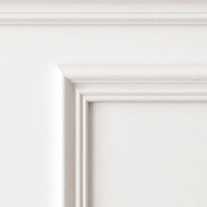 Ivory French Panels Texture Wallpaper Wall Sticker Decor Wall Mural ...