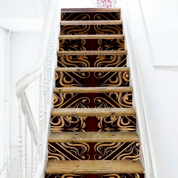 3d Stair Riser Decal - Etsy