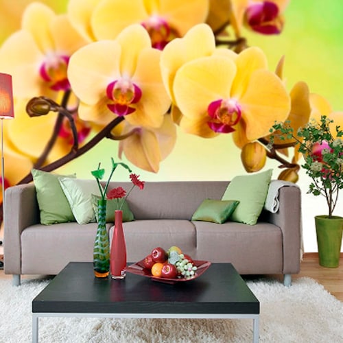 3D Flower Wallpaper 3D Wall Sticker Wall Decor Peel and Stick - Etsy
