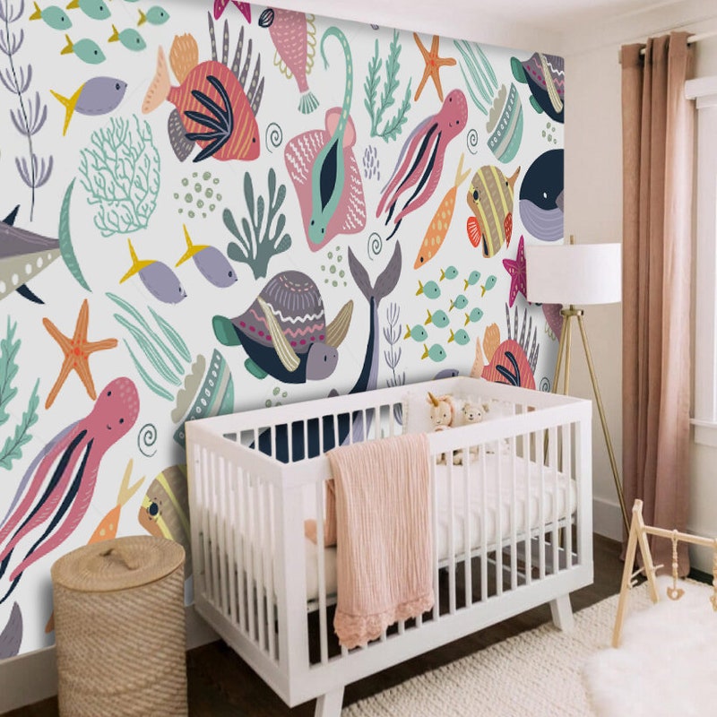 Ocean Wallpaper for Kids - Etsy