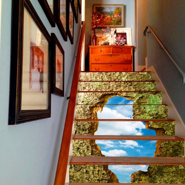 Cracked Hole Stairs - Etsy