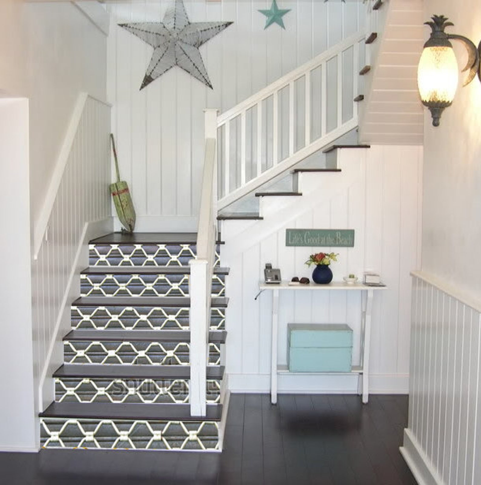 3D Stone Honeycombs Geometry Self Adhesive Vinyl Stair Riser - Etsy