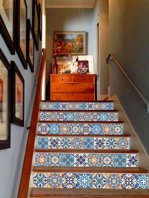 Mexican Tile Steps