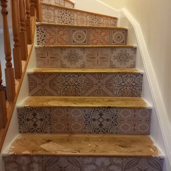 Stair Riser Tiles - Etsy