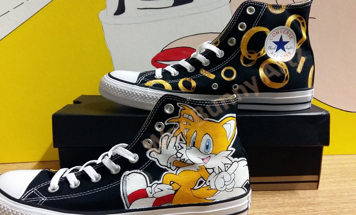 Sonic the Hedgehog sonic & Tails Video Game / Cartoon - Etsy