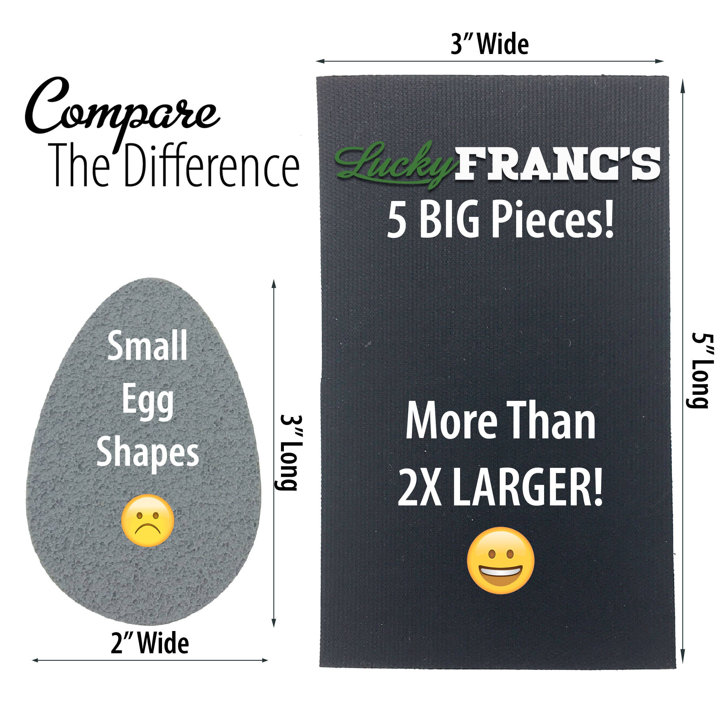 Black Non-slip Shoe Treads. Anti-skid Self Adhesive Pads for Shoes ...