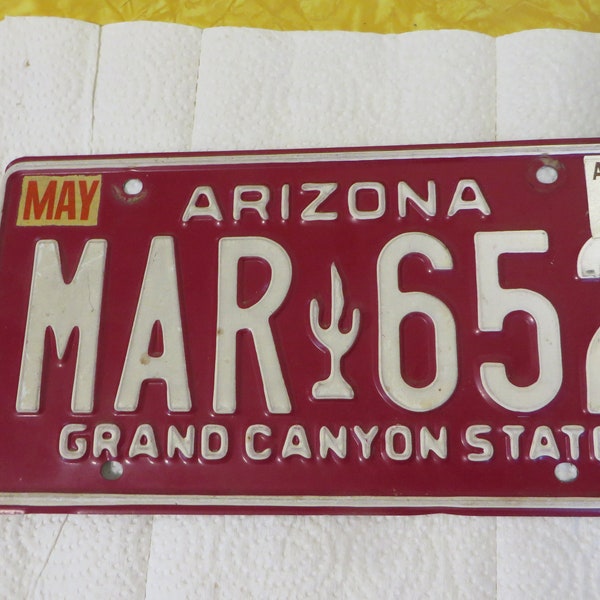 Arizona State License Plate Frame - Etsy
