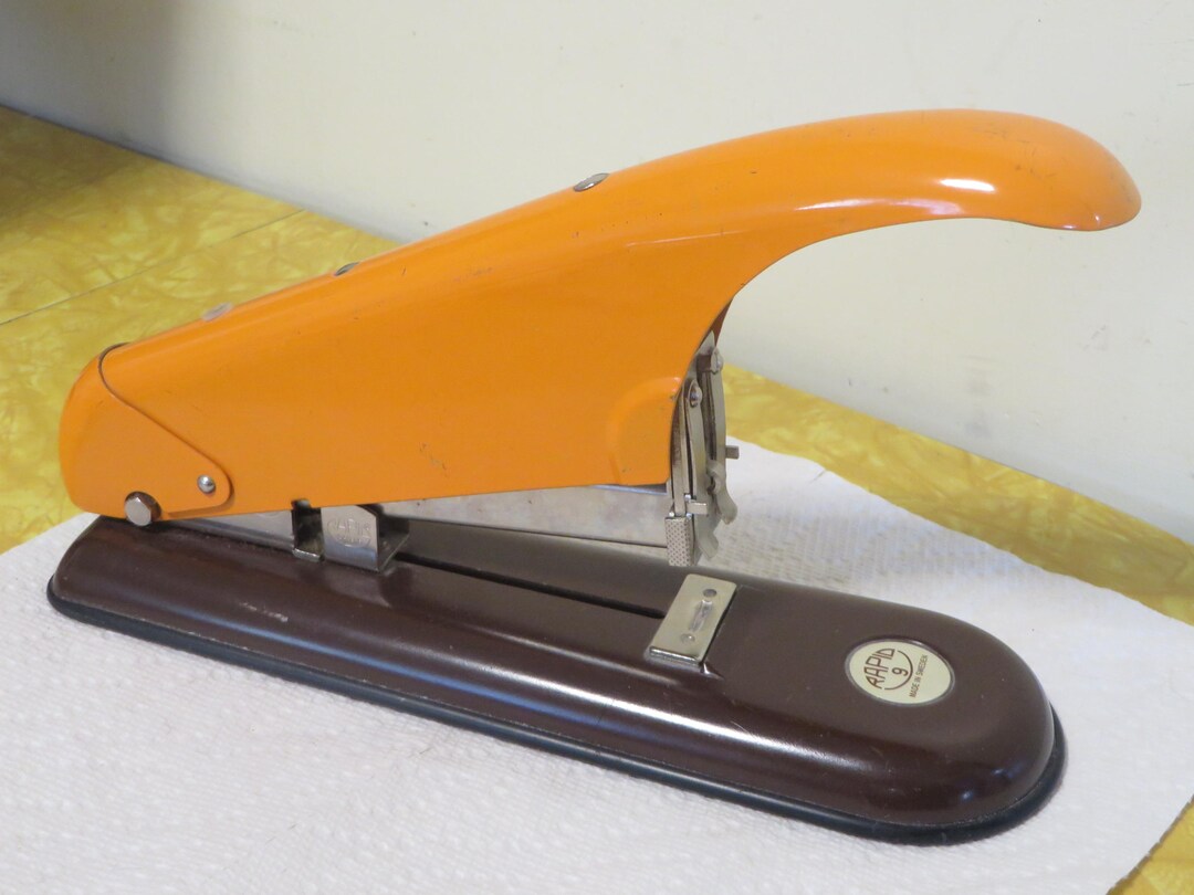 Vintage Isaberg Rapid 9 Heavy Duty Stapler, Sweden, 10.5" Long, Vintage ...