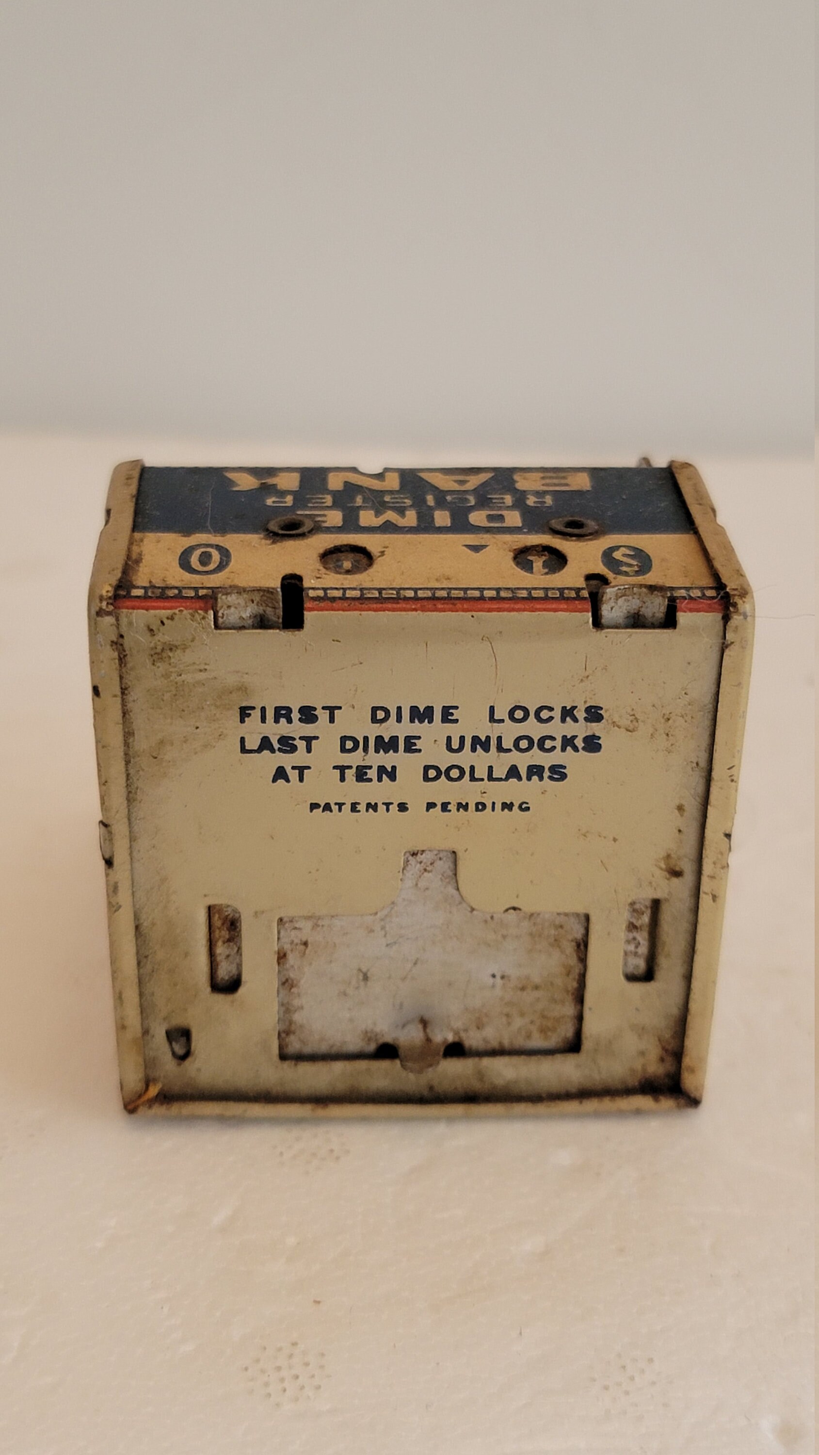 Vintage Small Dime Register Box Table Decoration - Etsy