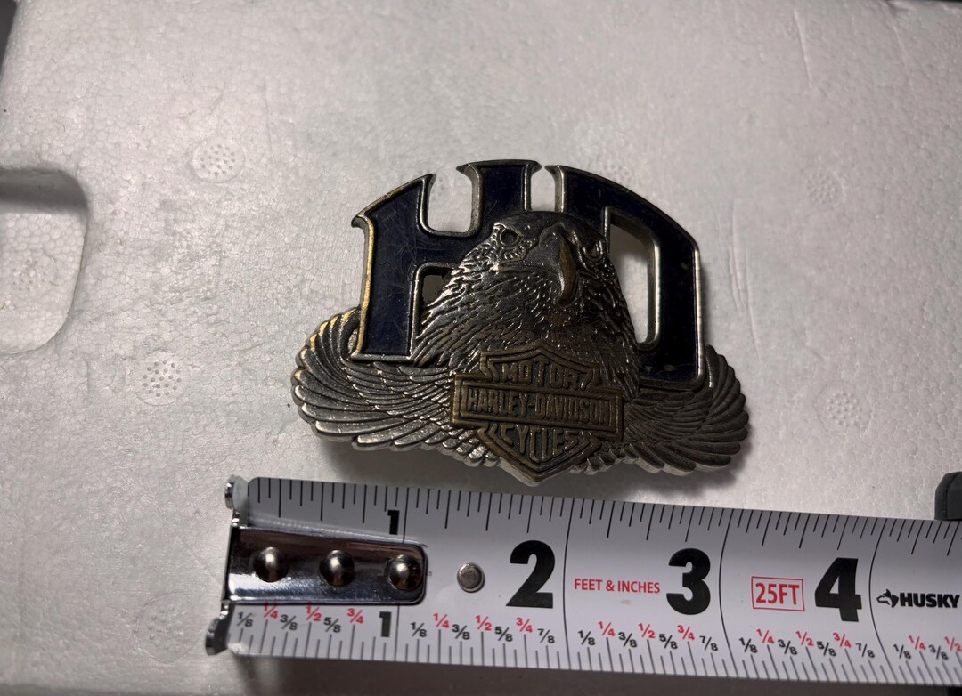 New Vintage Harley Davidson Baron Belt Buckle - Solid Brass H523 - Etsy