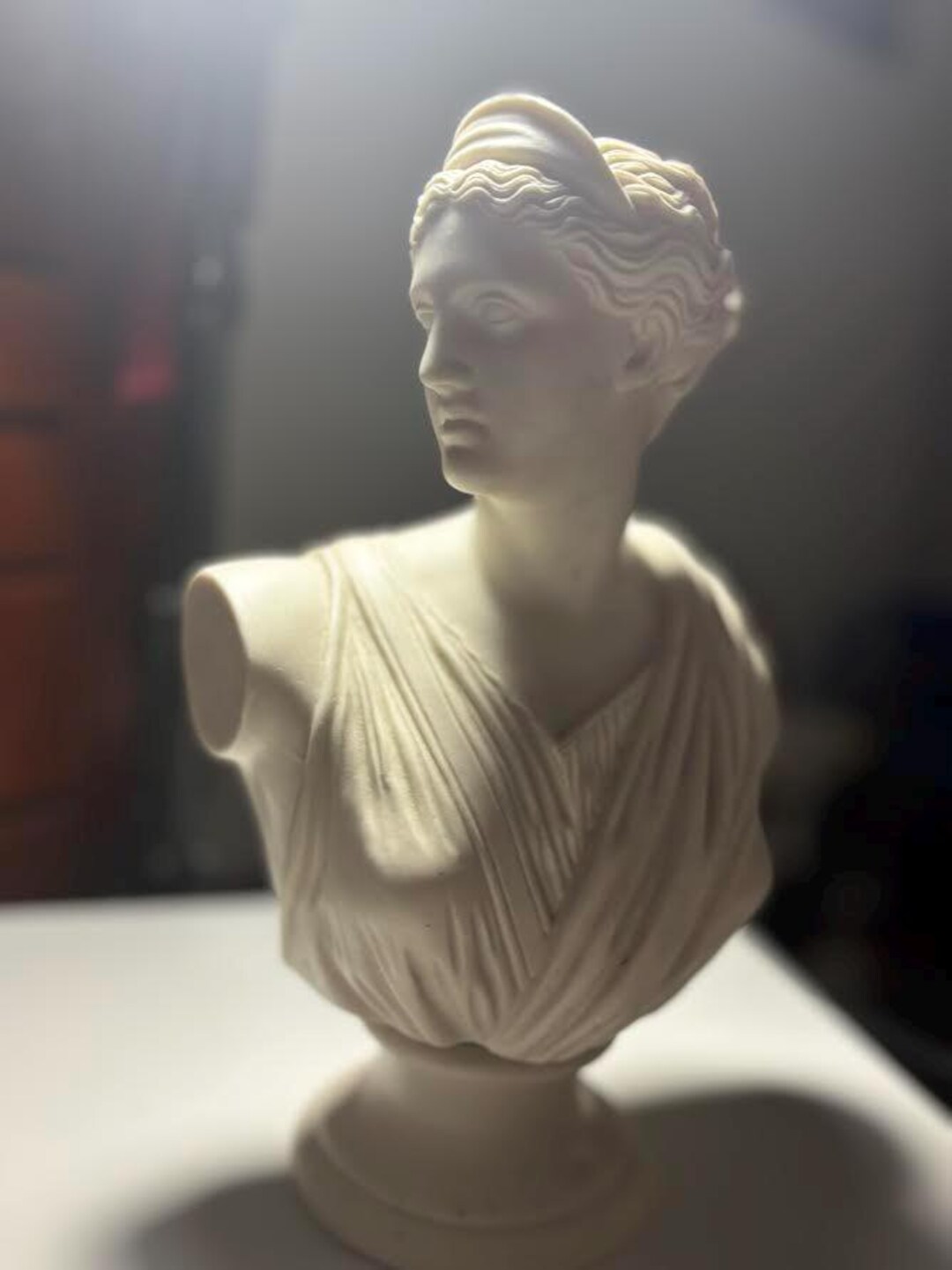Artemis Bust Head Ancient Greek Roman Goddess of Hunt - Etsy