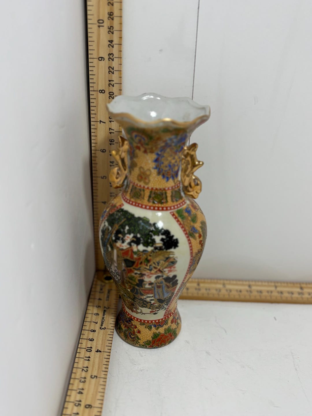 Rare 1960s Hand-painted Japanese Geisha Vase | Vintage Porcelain Art - Etsy