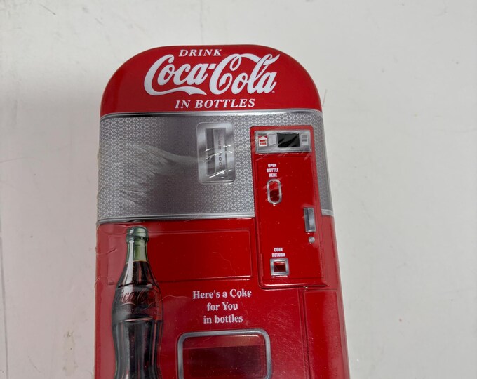 Vintage-style Coca-cola Vending Machine Tin – Retro Coke Collectible ...
