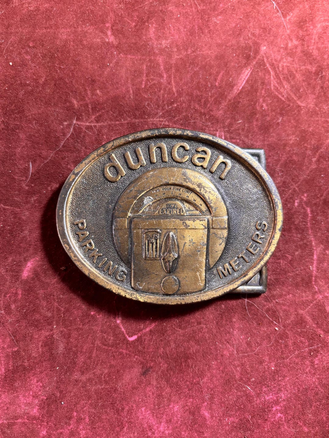 Vintage Duncan Parking Meters Belt Buckle - Etsy