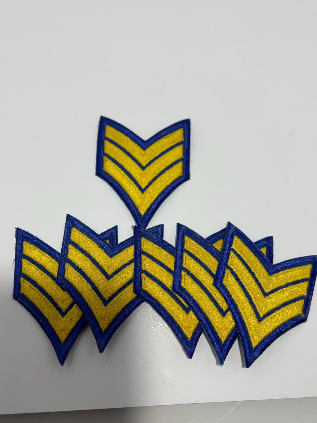 Vintage Military Rank Insignia Chevrons - Misc. Lot of 15 - Various ...