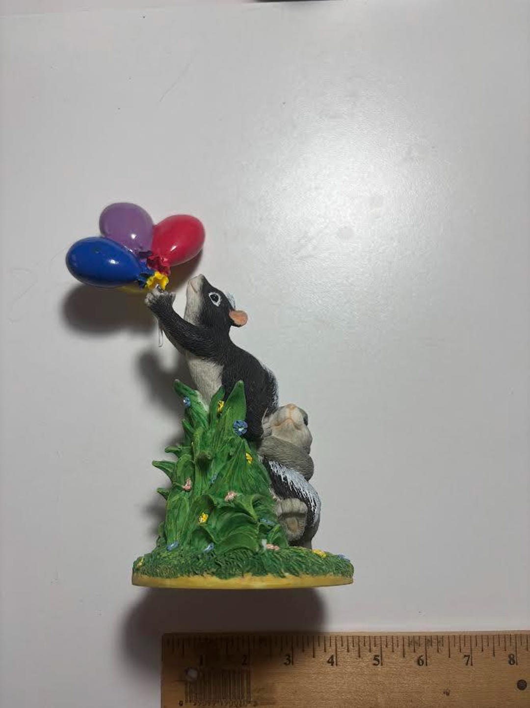 Charming Tails Hang on Skunk Rabbit Figurine Special Edition - Etsy