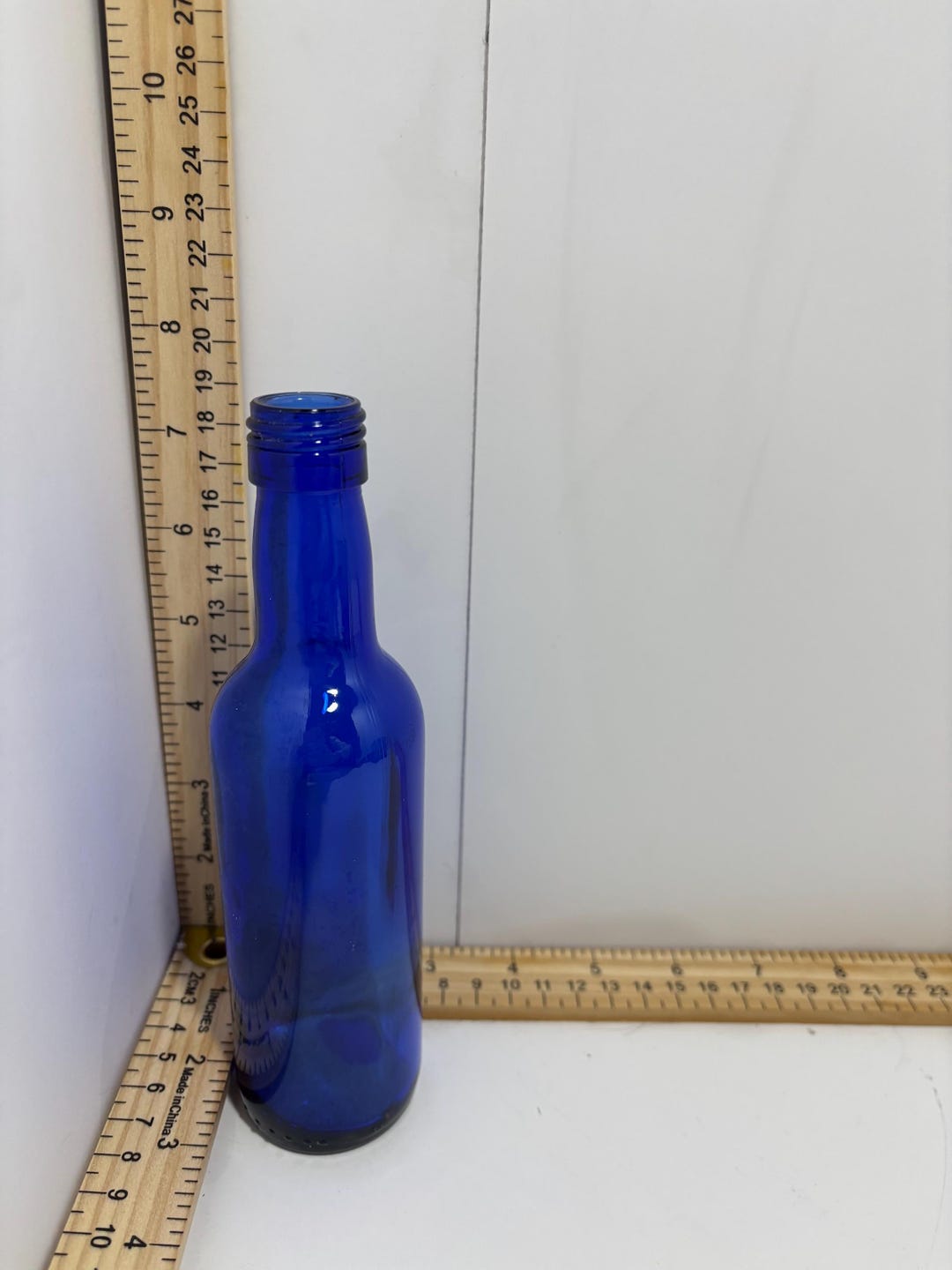 Vintage Ferolito Vultaggio & Sons Cobalt Blue Embossed Glass Bottle - Etsy