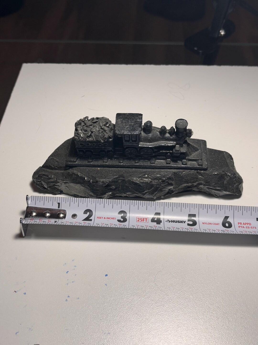 Hand-carved Train Made From Vintage Black Coal, a Rare and Unusual Folk ...