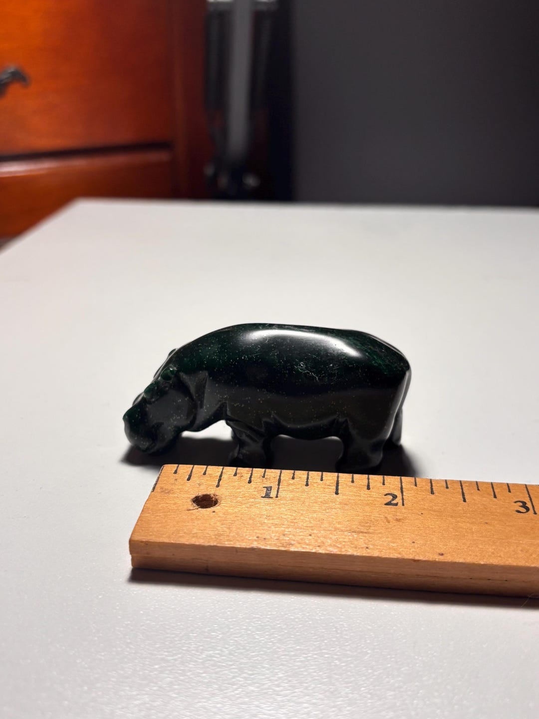CARVED VERDITE HIPPOPOTAMUS - Etsy
