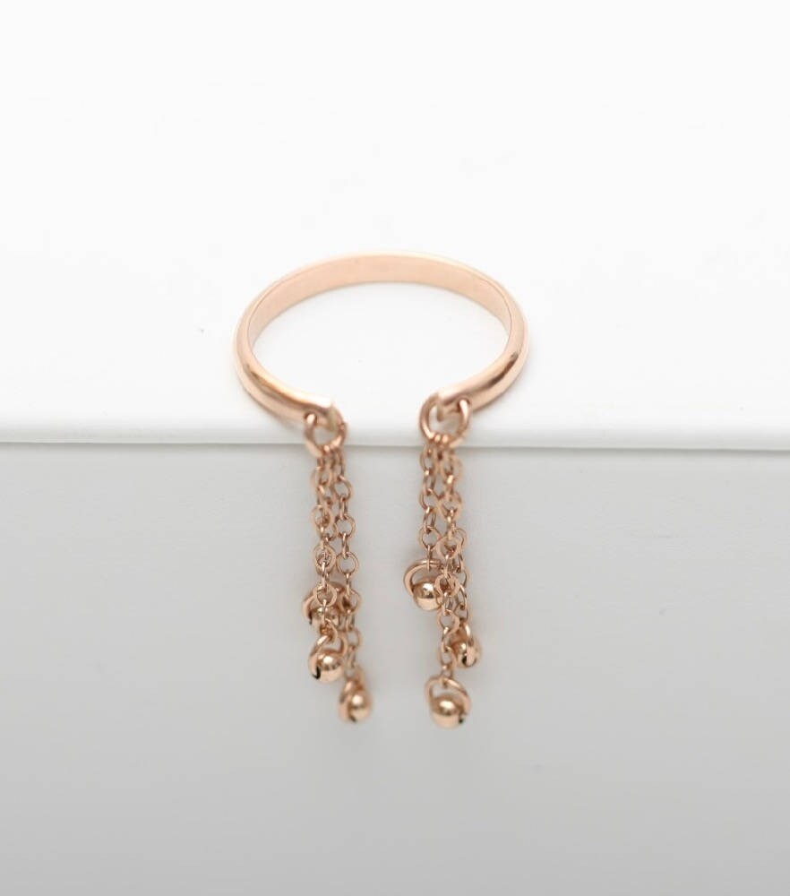 Dangle Ring Gold Dangle Ring Charm Ring Dangling Charm | Etsy