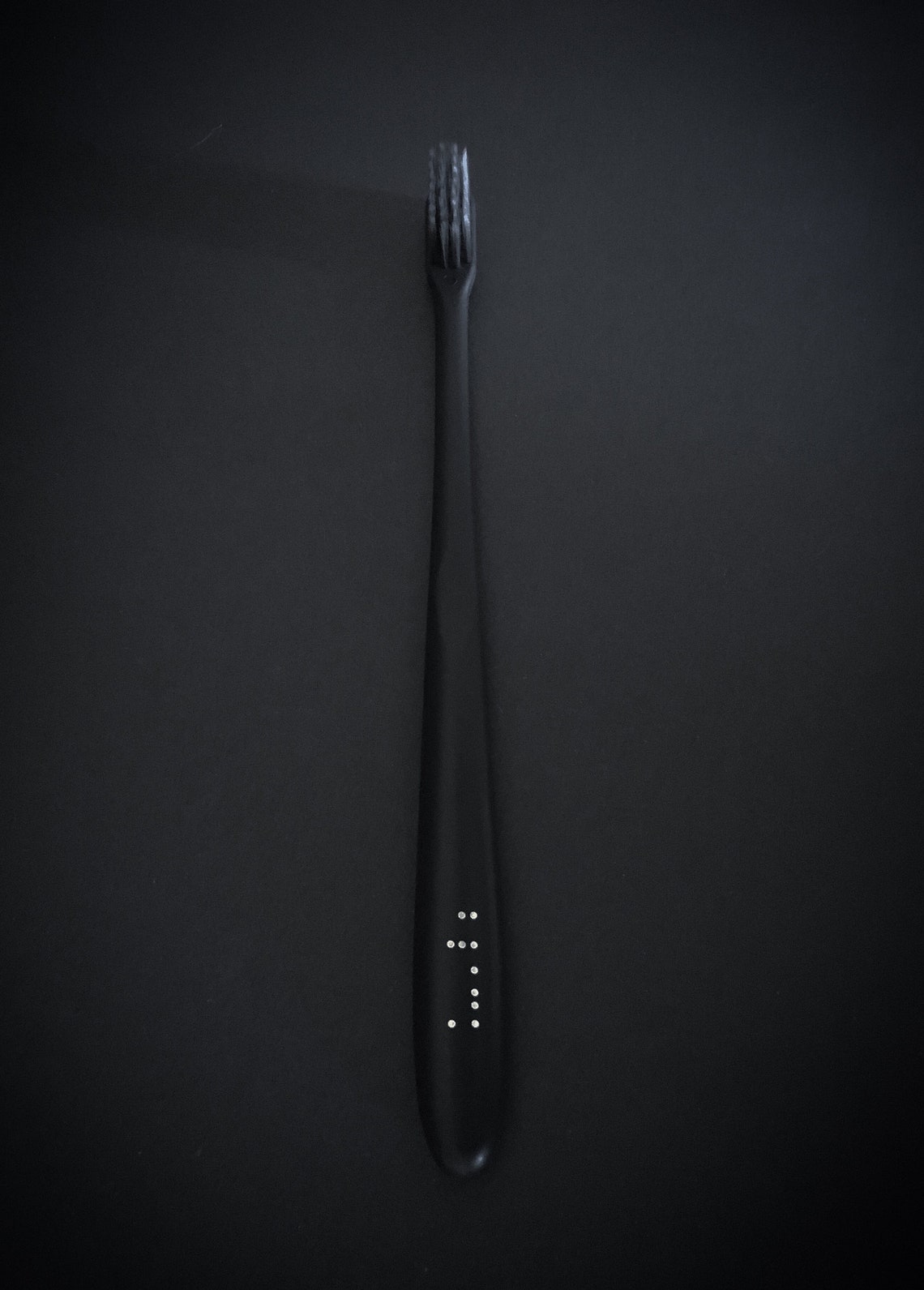 Pack of 2 All Black Travel Toothbrush Available in Medium and | Etsy