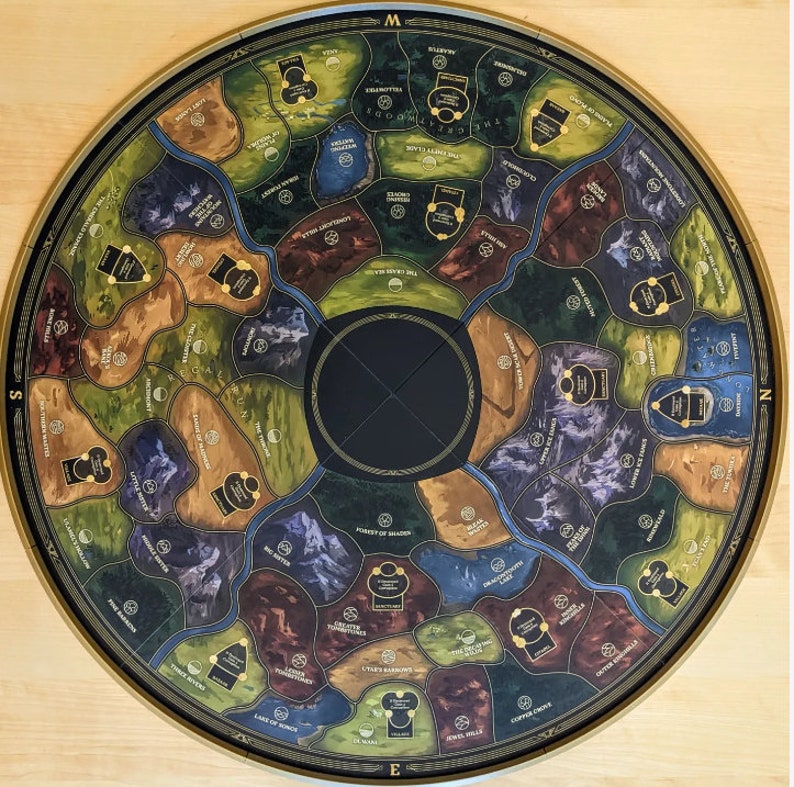 Return to Dark Tower: Map Border - Etsy