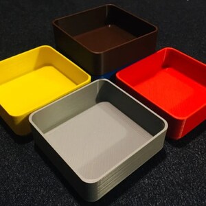 Stacking Square Game Token Bowl - Etsy
