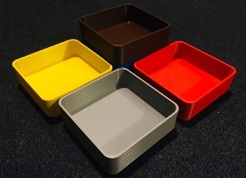 Stacking Square Game Token Bowl - Etsy