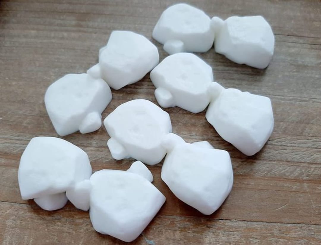 Frosthaven 2 Hex Snow Rocks- Set of 5 - Etsy