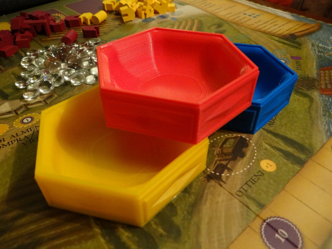 Token Bowl for Board Games- Meeple Holder - Board Game Organization - Etsy