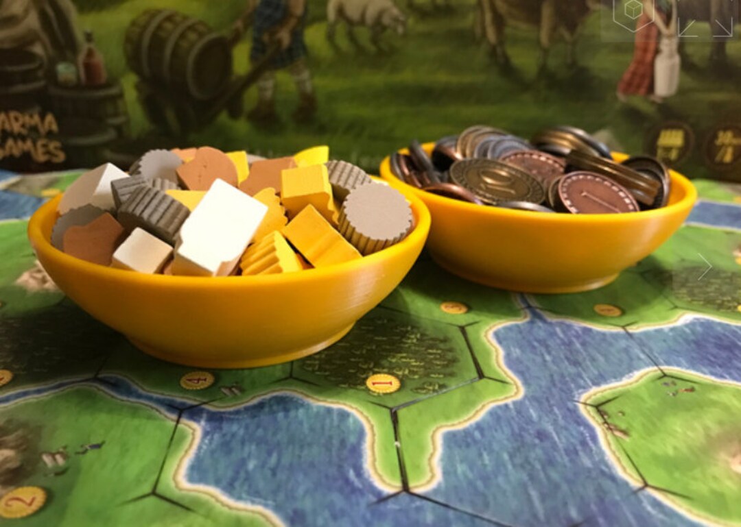 Round Stacking Game Bowls Set of 2 - Etsy