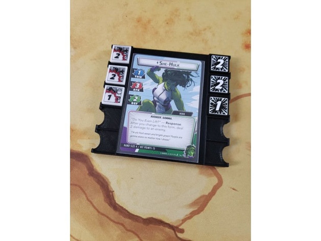 Marvel Champions ( LCG ) Card and Tile Holder - Etsy
