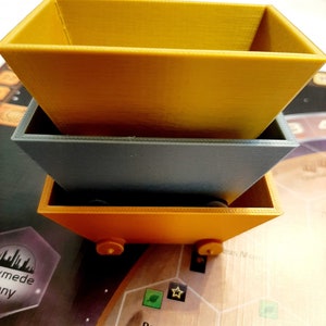 Unofficial Terraforming Mars Credit Mine Carts-3d Printed- Set of 3 - Etsy