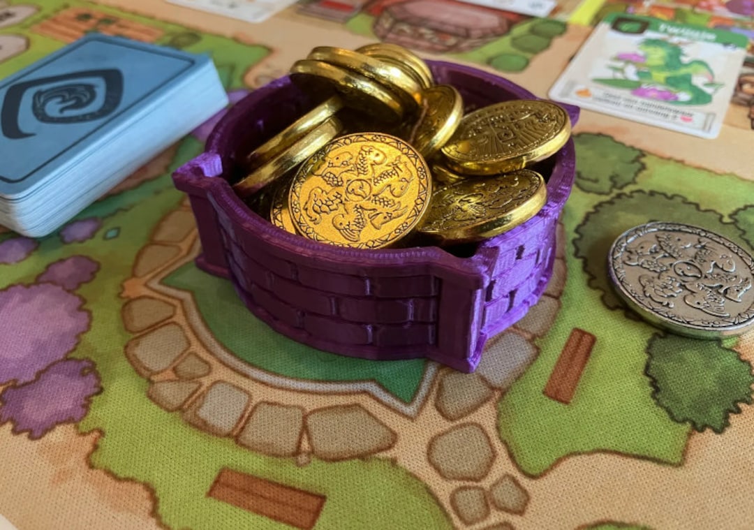 Coin Well for Flamecraft Board Game - Etsy