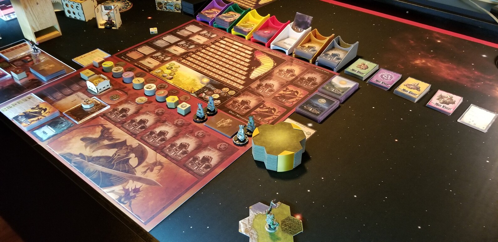 Mage Knight Map Tile Holder 3d Printed Unofficial - Etsy