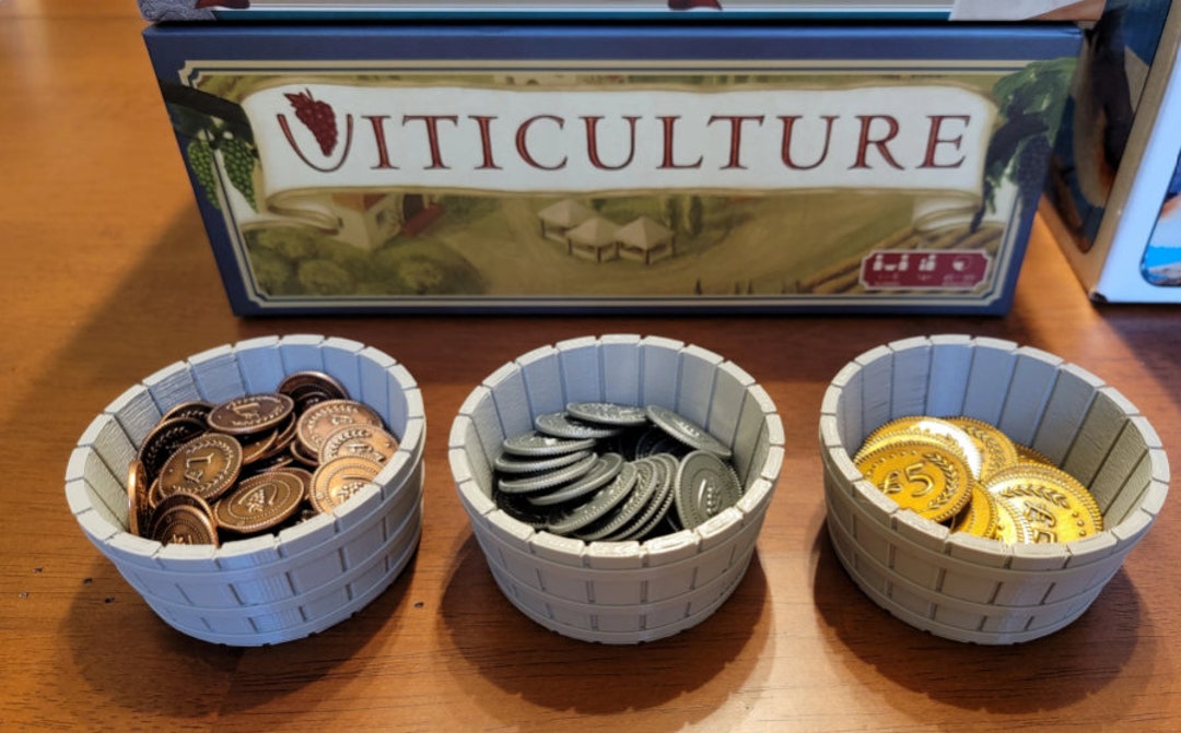 Viticulture Coin Barrel Bowl - Etsy