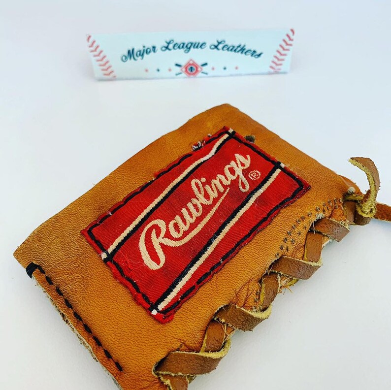 Custom Baseball Glove Leather Wallet 100% Handmade | Etsy