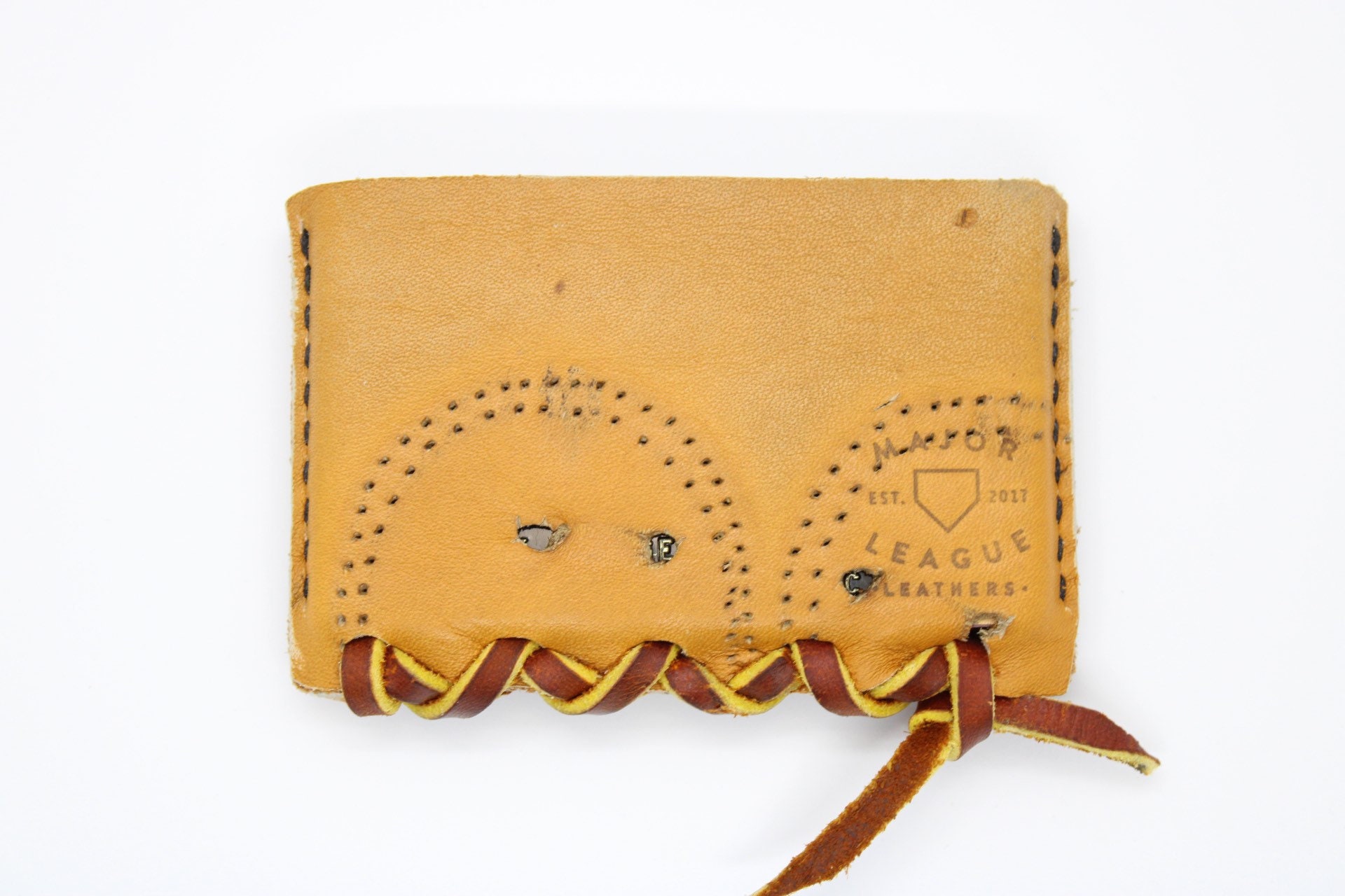 Custom Baseball Glove Leather Wallet 100% Handmade | Etsy