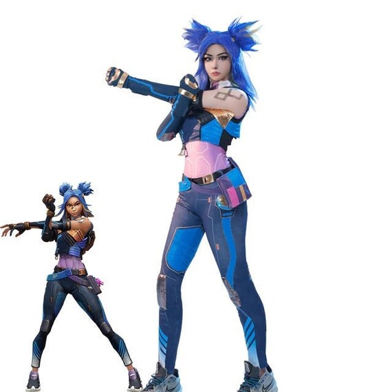 Game Valorant Neon Cosplay Costume Women Combat Uniform Neon Etsy Game Valorant Neon Cosplay Costume Women Combat Uniform Neon Etsy