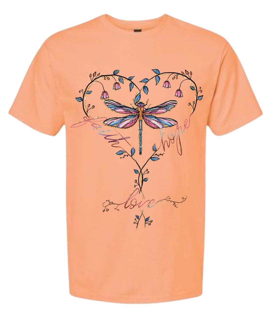 Faith, Hope, Love (dragonfly) - Etsy