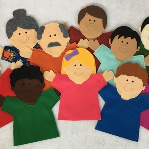 Hand Puppet PATTERN | PDF Full Color Pattern Only (instant Download ...