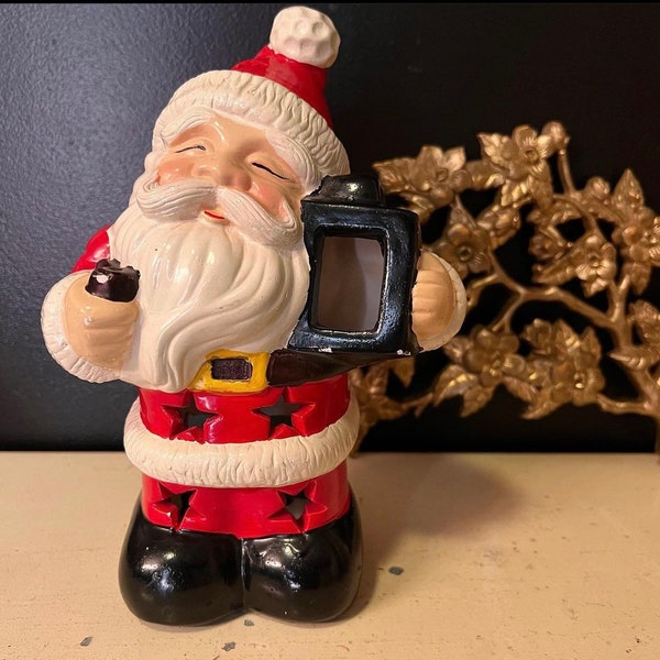 Ceramic Santa Claus - Etsy