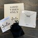 Positive Message Necklace, Thank You Gift, Appreciation Gift ...
