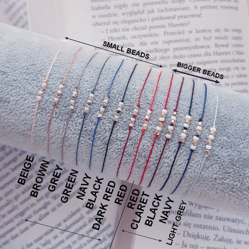 FRIENDSHIP Morse Code Bracelet Beaded Friendship Bracelet - Etsy