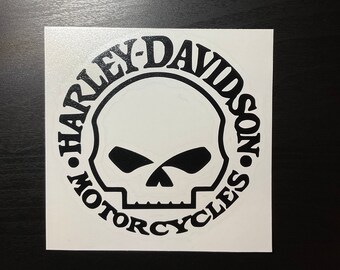 Harley Davidson Decal - Etsy