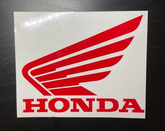 Honda Motorcycle Decal - Etsy