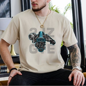 2JZ GTE Engine T-shirt - Etsy