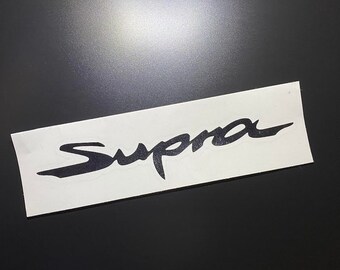 Supra Vinyl Decal - Etsy