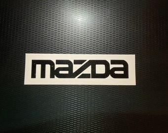 Mazda Japanese Decal JDM Car Window Decal Laptop Decal - Etsy