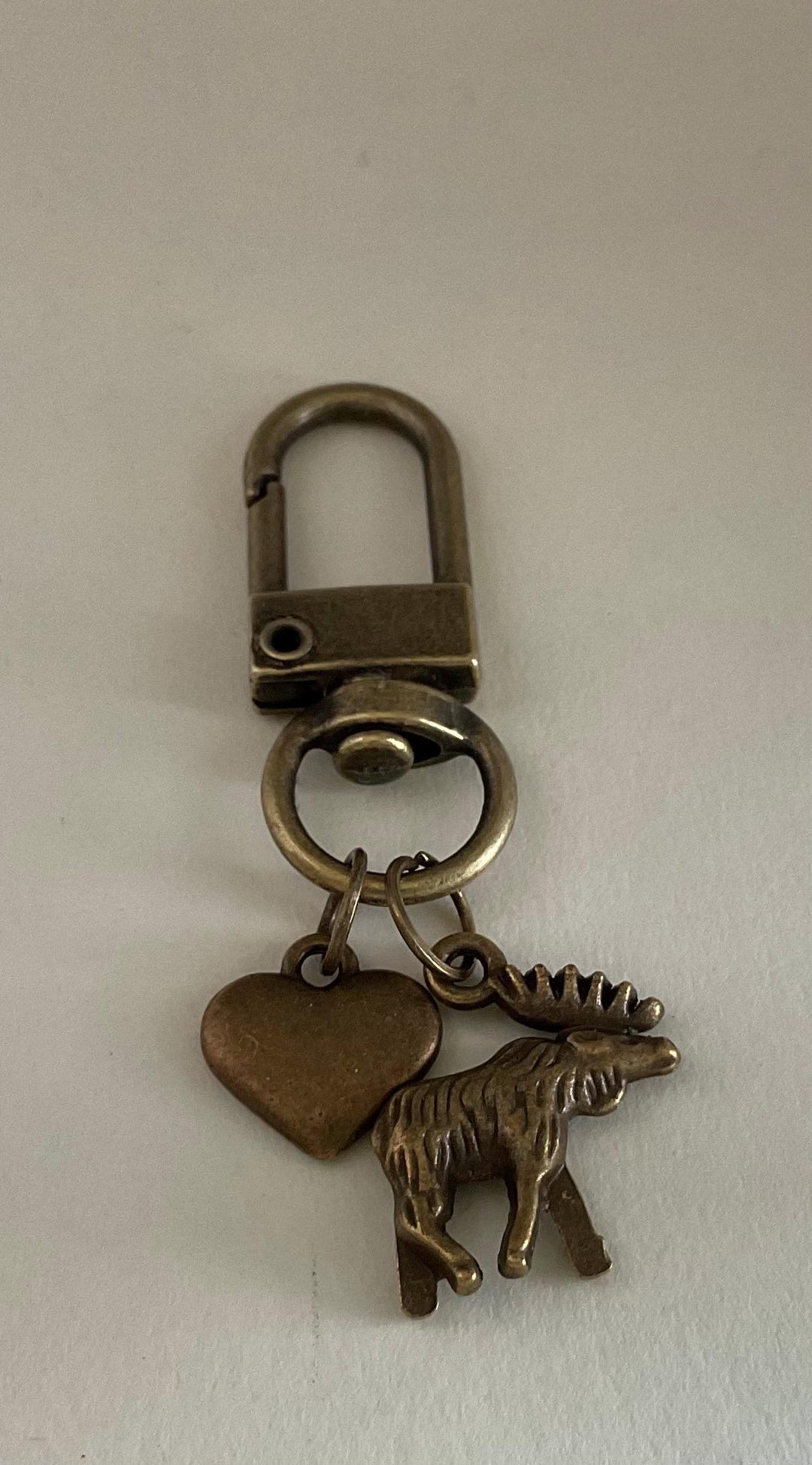 Travel Moose Key Ring - Etsy